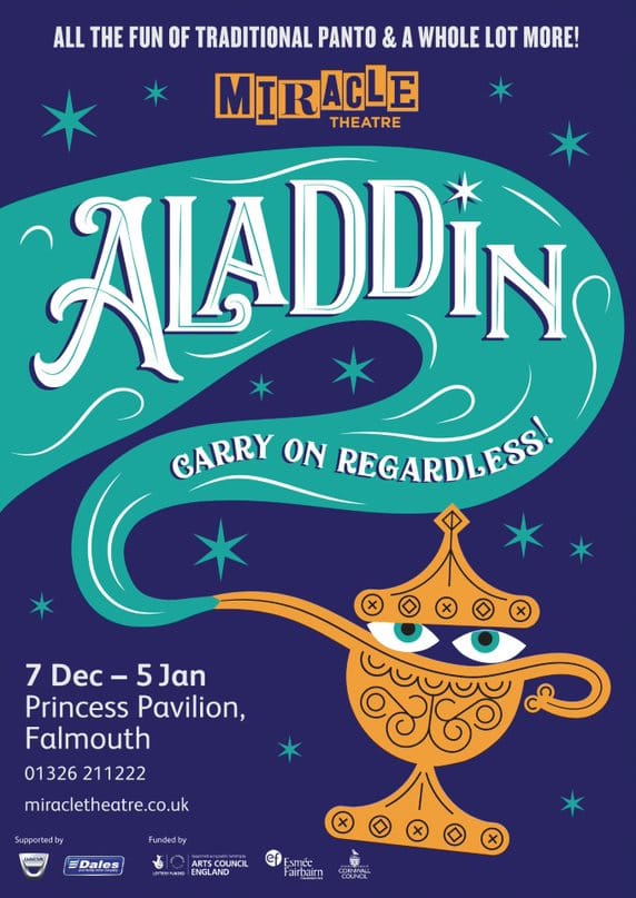 Aladdin poster | Miracle Theatre
