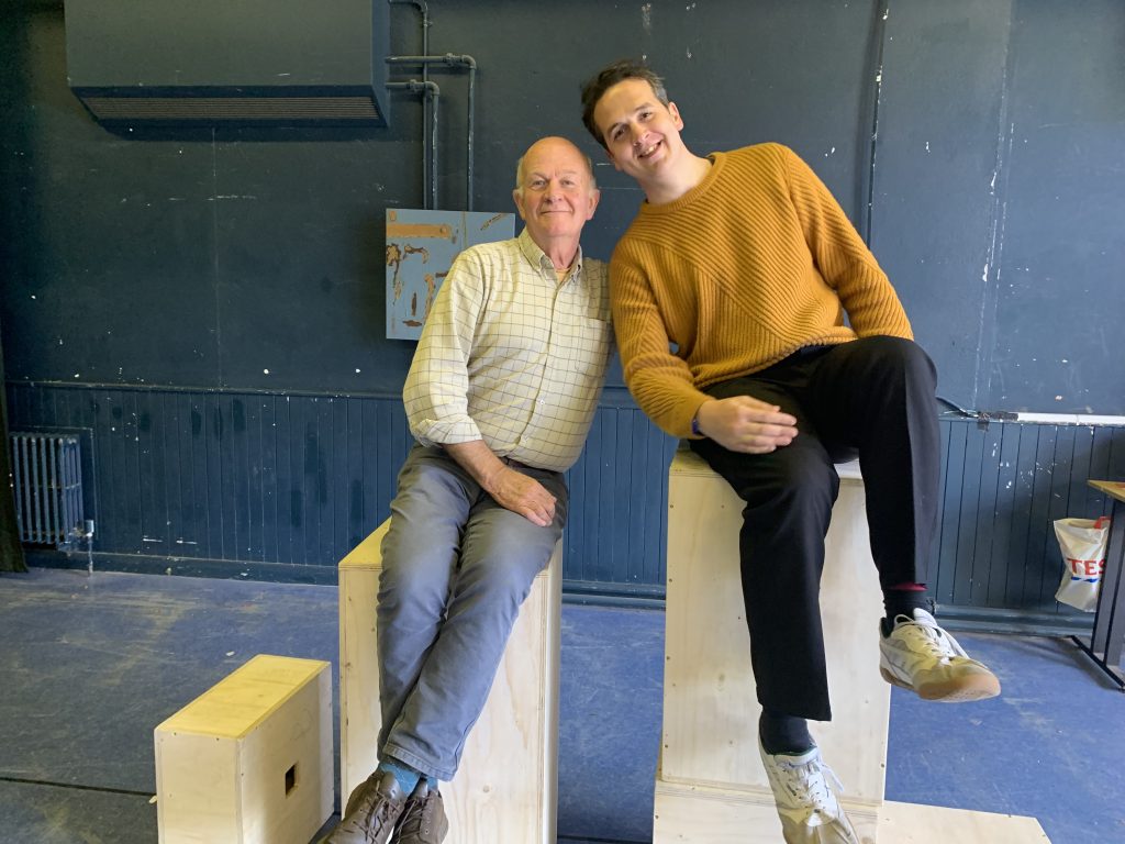 Tom Adams Composer 'A Perfect World' day one in rehearsals | Miracle ...