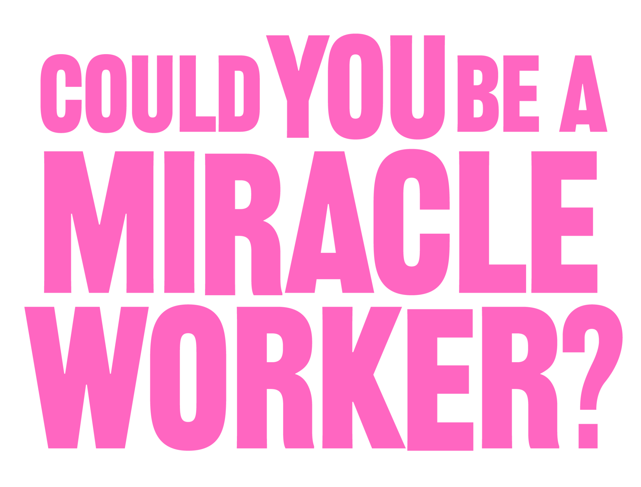 Volunteer Portal | Miracle Theatre